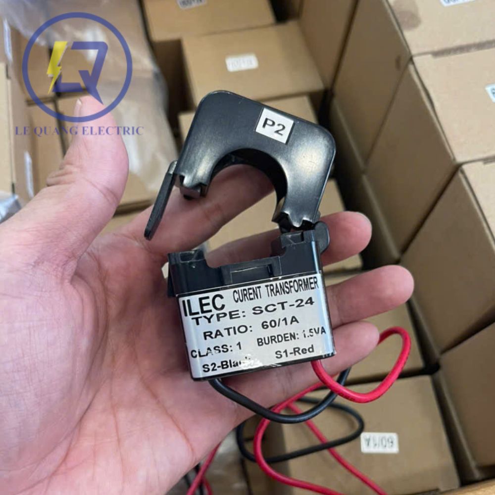 iLEC SCT-24 600/5A: Biến dòng kẹp/Biến dòng hở iLEC SCT-24 600/5A 2.5VA ID:(24x24mm) – Thiết bị ...